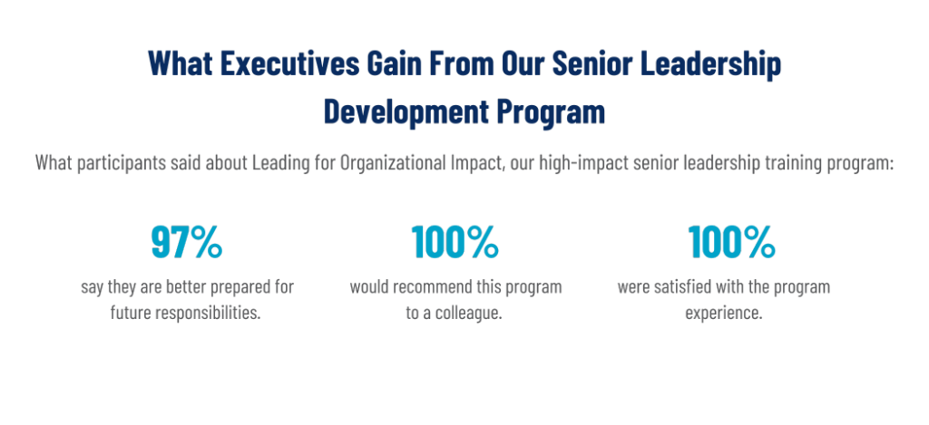 Leading for Organizational Impact - Leadership Development Institute (LDI)